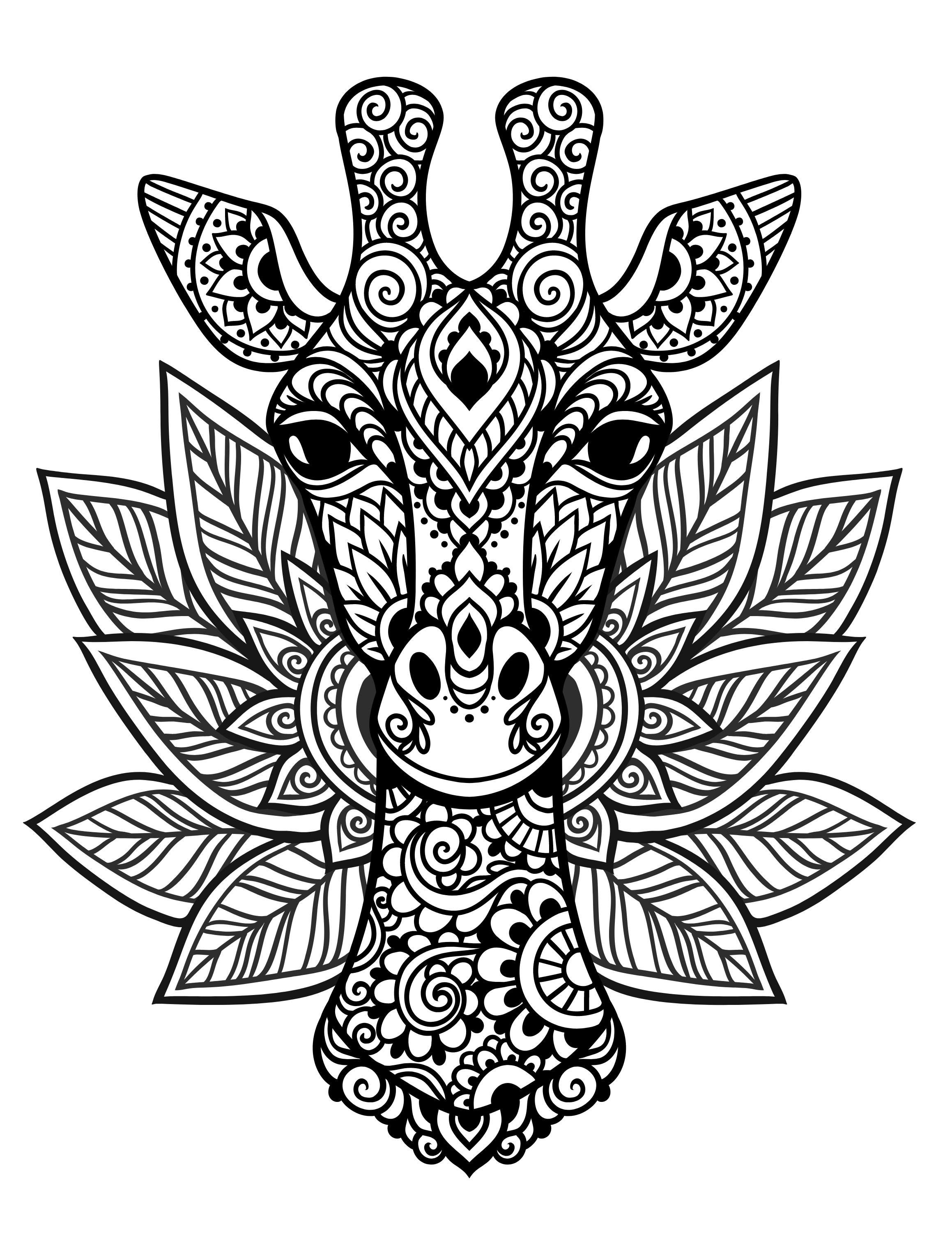 Animal Mindful Coloring Book - Etsy