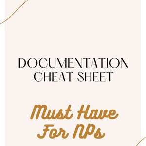 Bundle Lab & Documentation Cheat Sheet - Etsy