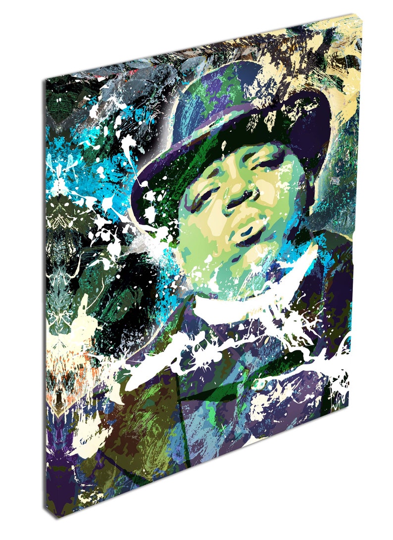 The Notorious BIG: Art Print, Canvas Print, Art Deco, Home Decor, Wall ...