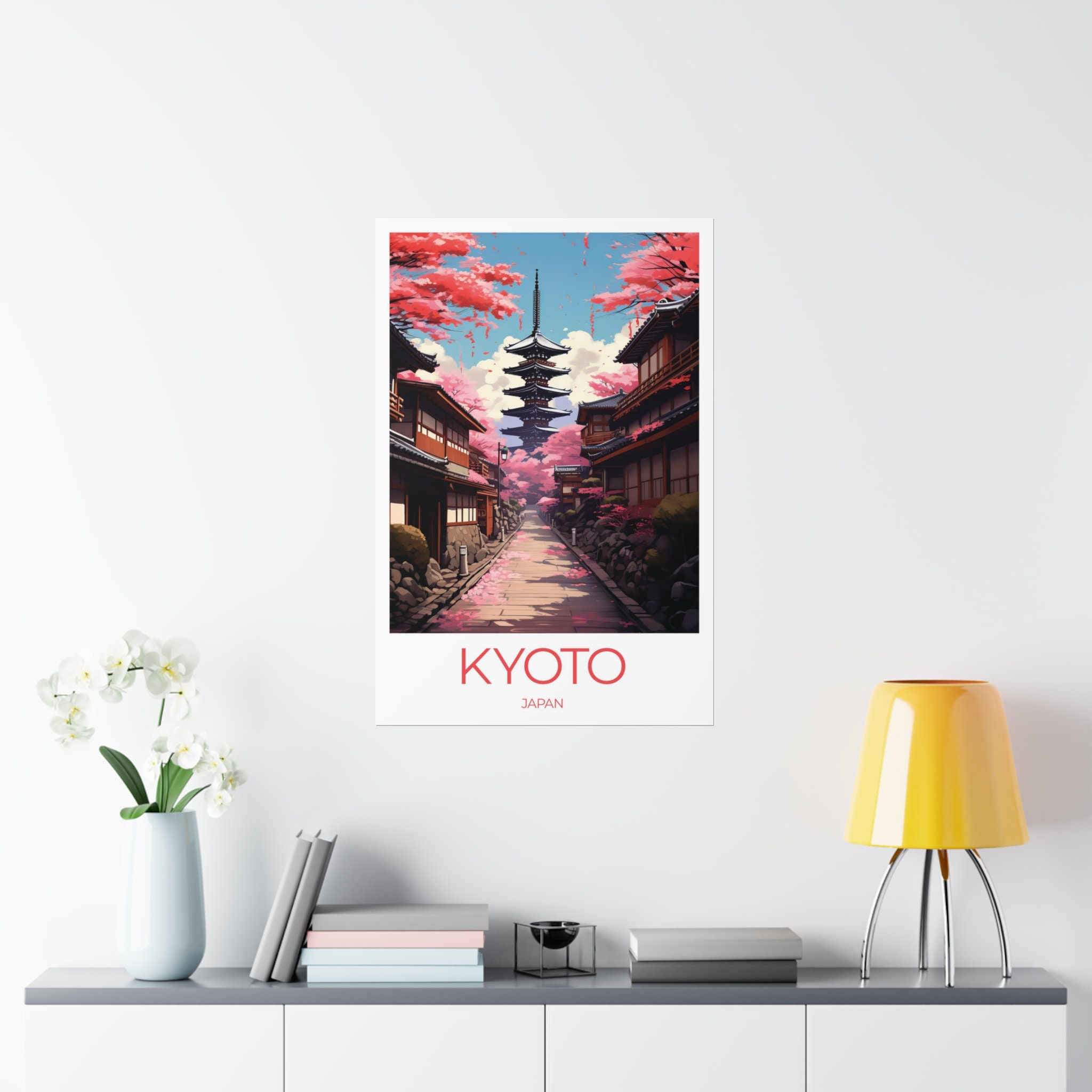Kyoto Travel Poster Japan Premium Matte Vertical Posters - Etsy