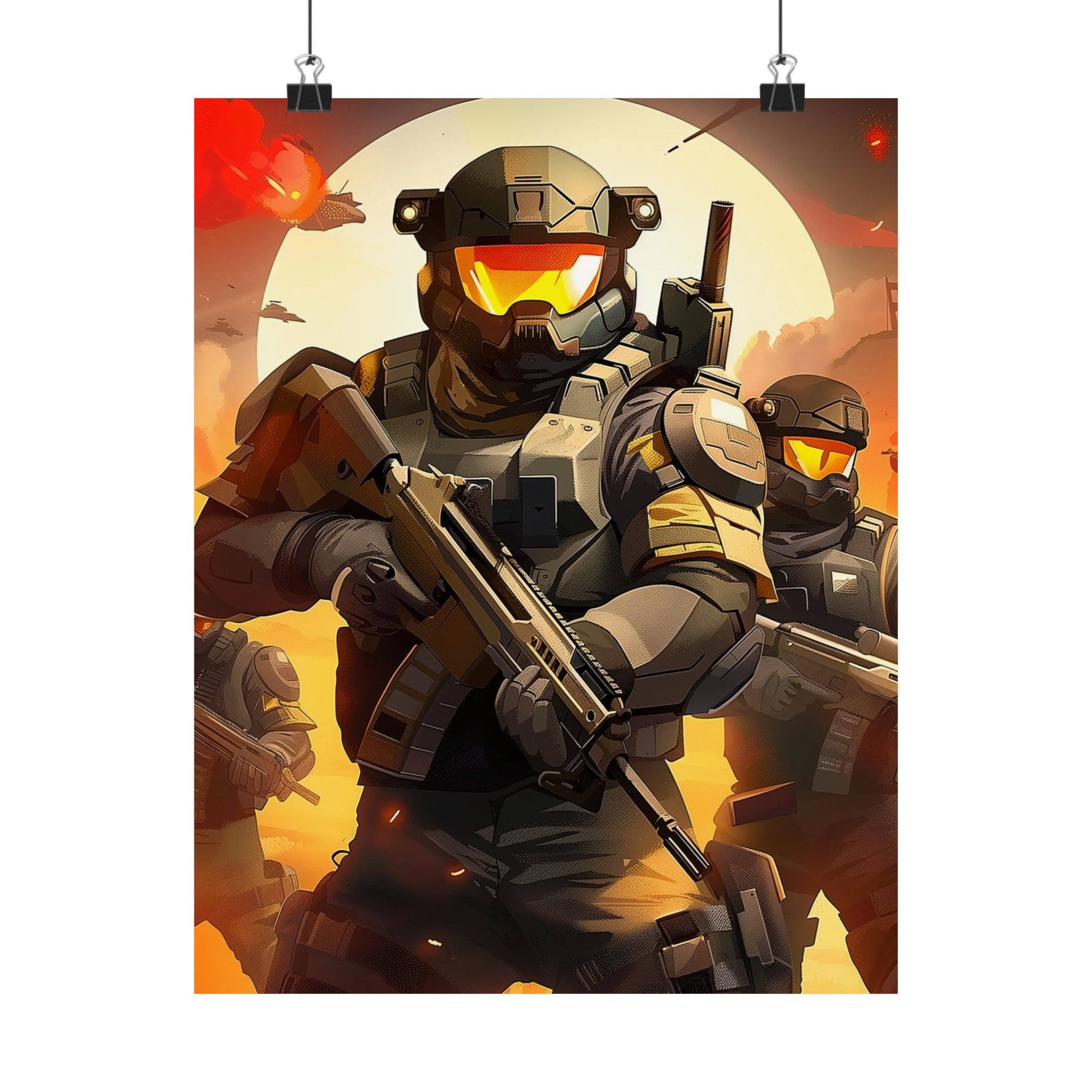 Helldivers 2 Video Game Poster, Illustration, Wall Art - Etsy