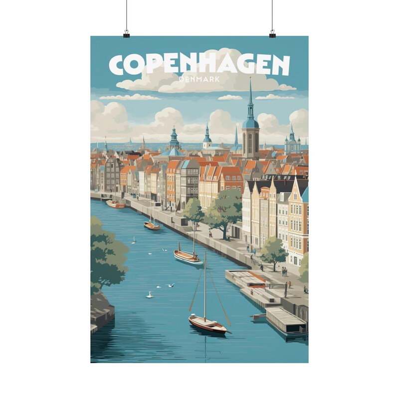 Denmark Poster - Etsy