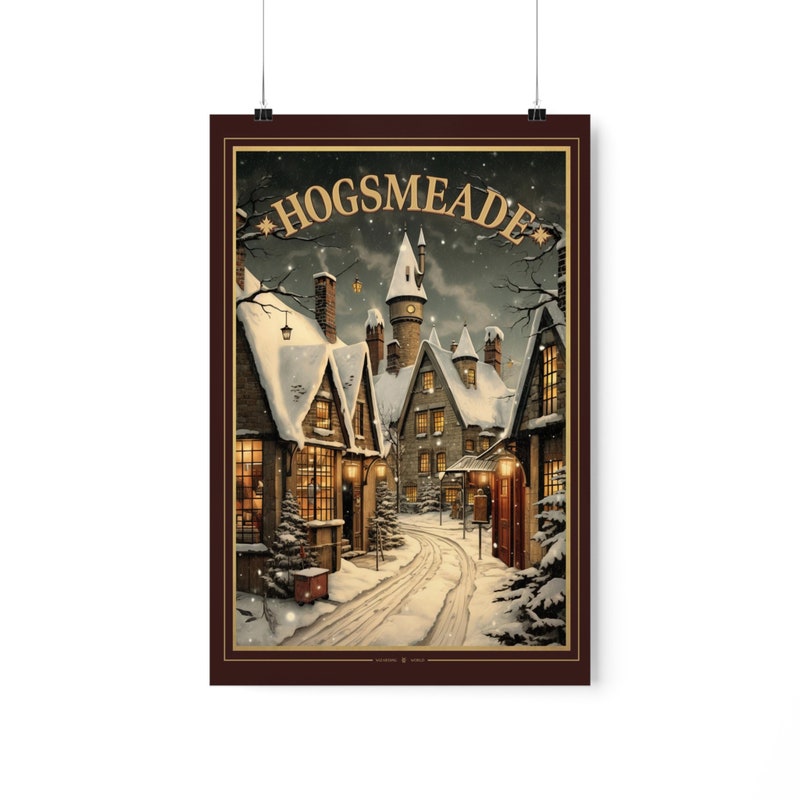 Hogsmeade Poster - Etsy