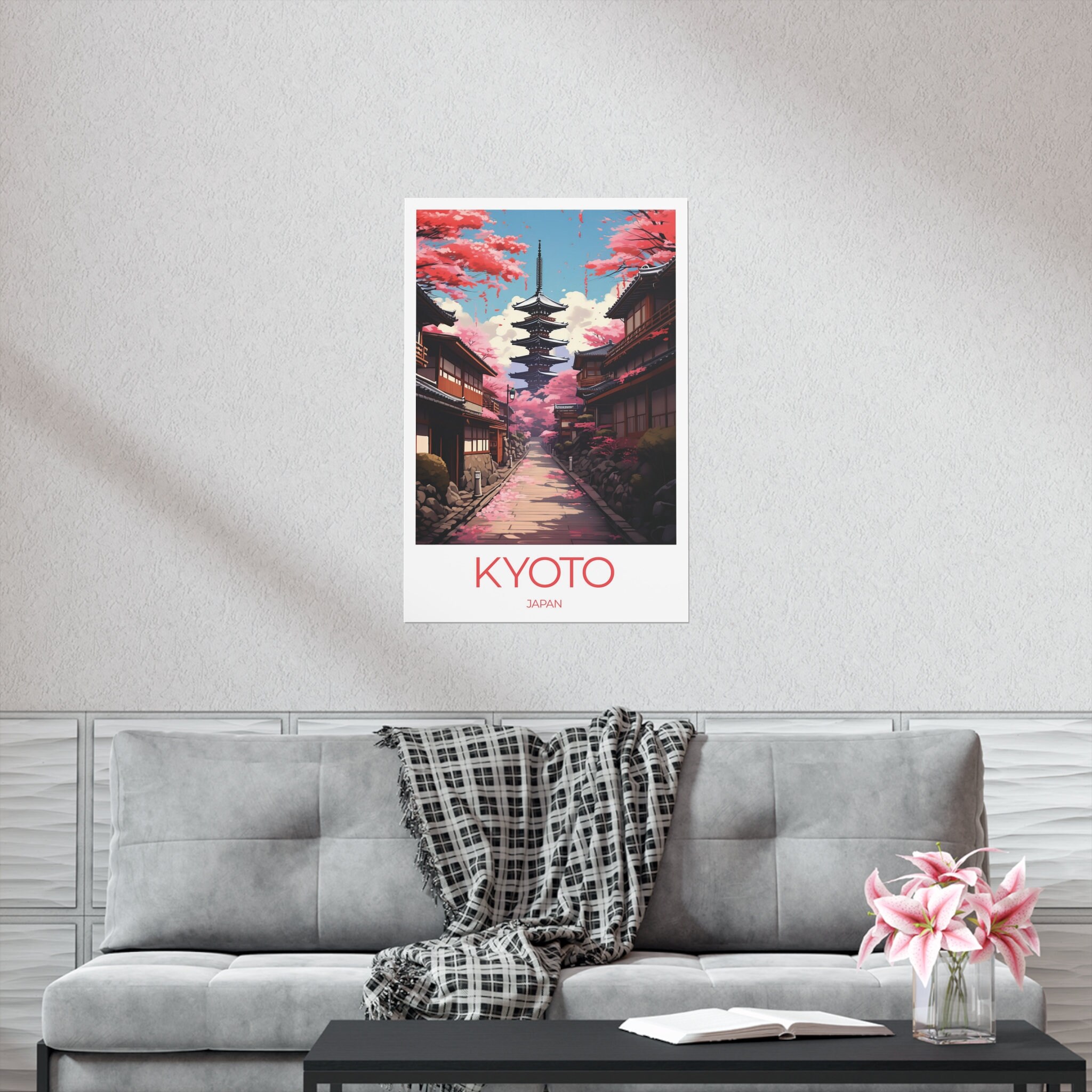 Kyoto Travel Poster Japan Premium Matte Vertical Posters - Etsy