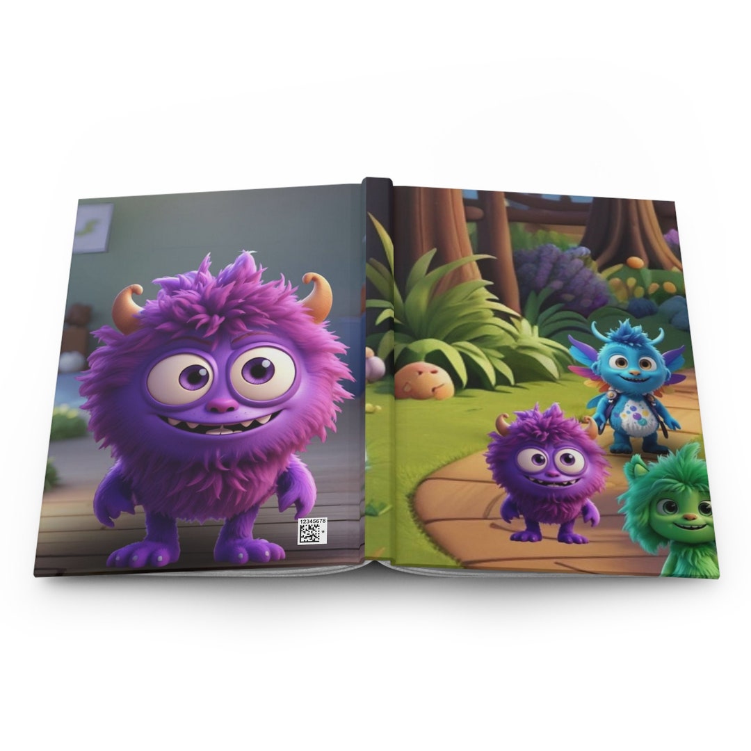 Monsters' Marvelous Adventures Journal, Hardcover Journal Matte - Etsy