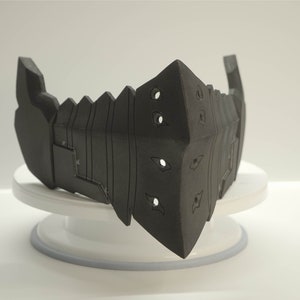 Destroyed Battle Damage Rhino Cosplay Mouth Mask Digital Foam Pattern ...