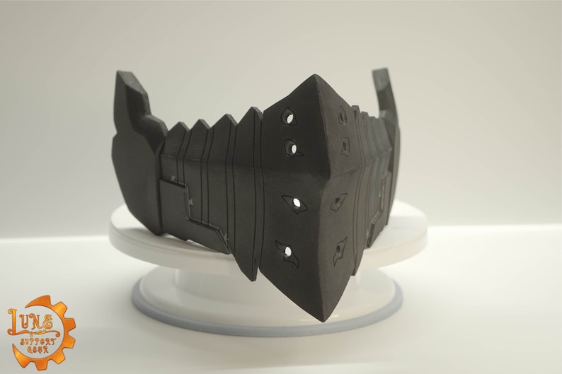 Destroyed Battle Damage Rhino Cosplay Mouth Mask Digital Foam - Etsy