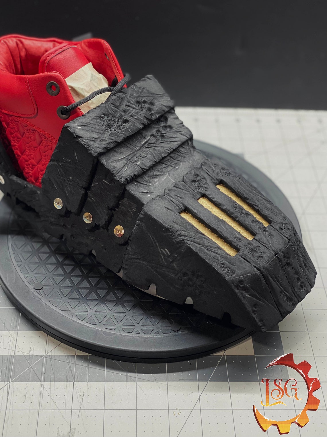 Iron Soles Shoe Armor Battle Damaged Destroyed Cover Digital - Etsy