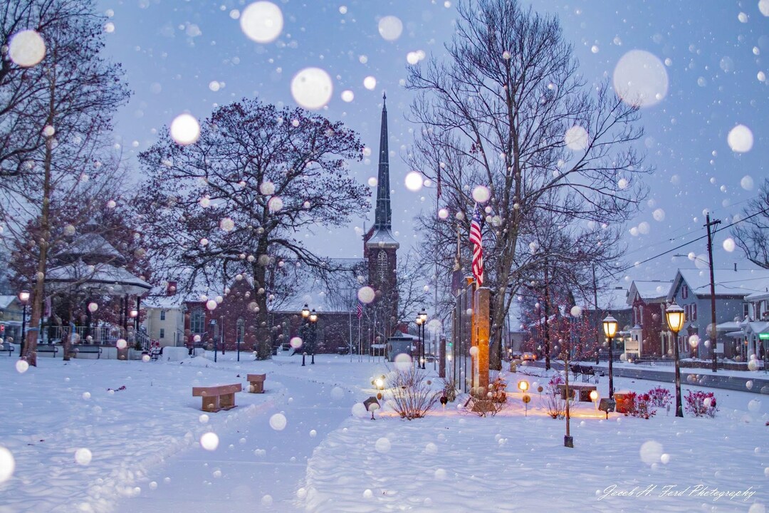 Bethel AME Church Centered Between Trees in Chess Park With John ...