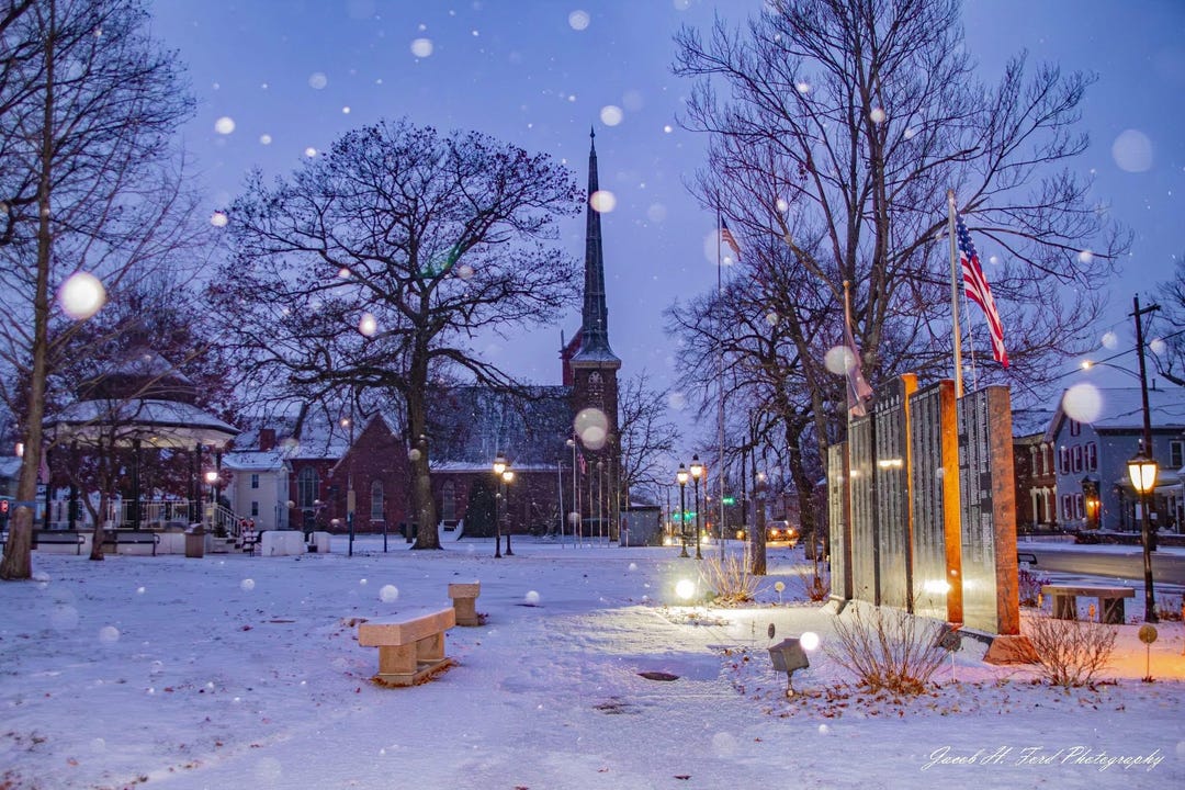 Bethel AME Church Centered Between Trees in Chess Park With John ...