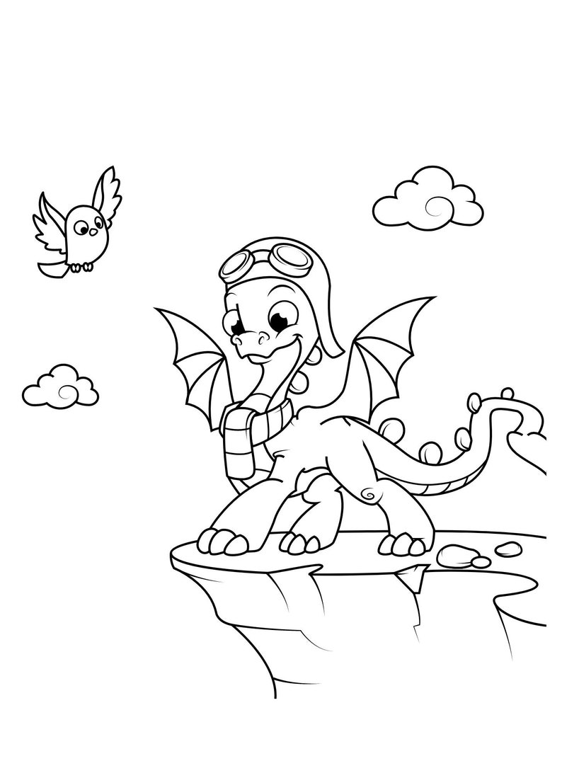 Buy Unleash Your Creativity With Our Beautiful Dragon Coloring Pages ...