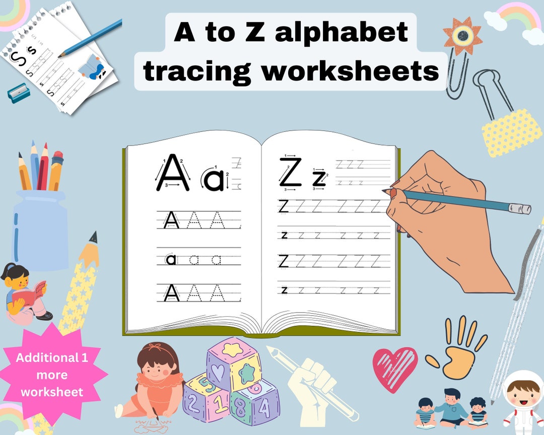Preschool Letter Tracing Sheets Educational Printable Worksheets ...