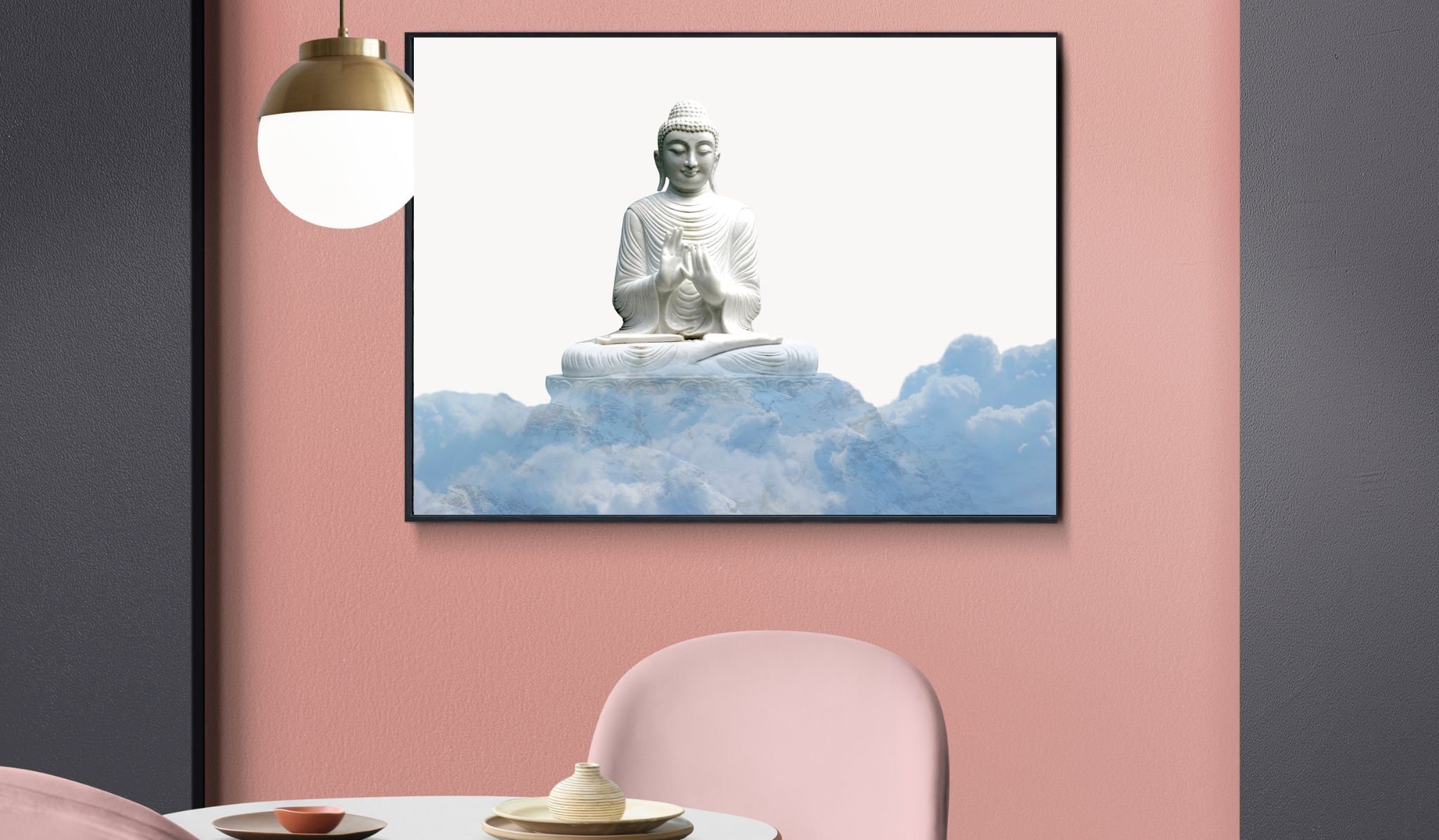 Lord Buddha: Peaceful Home Decor and Spiritual Gift, Modern Buddha ...