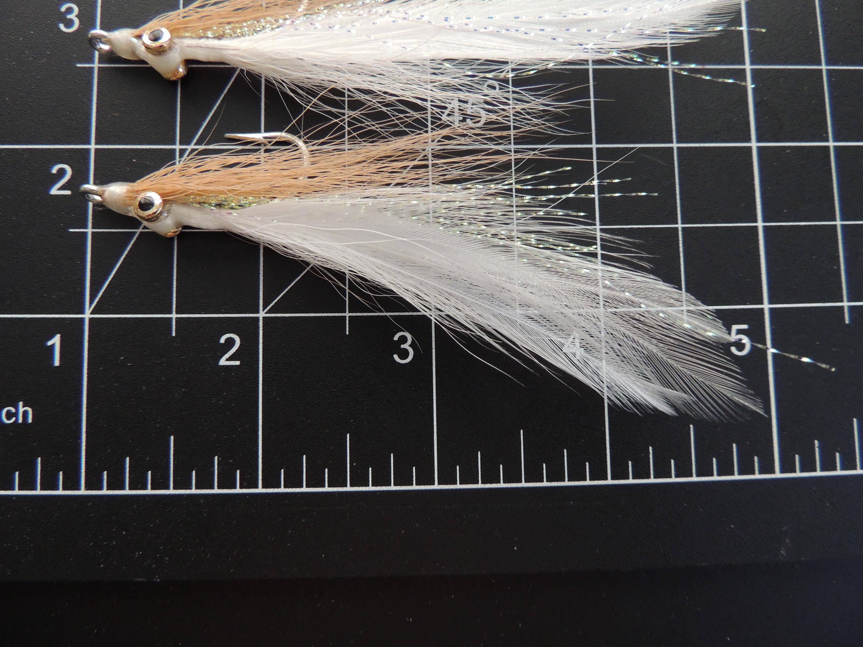 ET129 Set of 3 Half and Half Saltwater Fly Fishing Striped Bass Sea ...