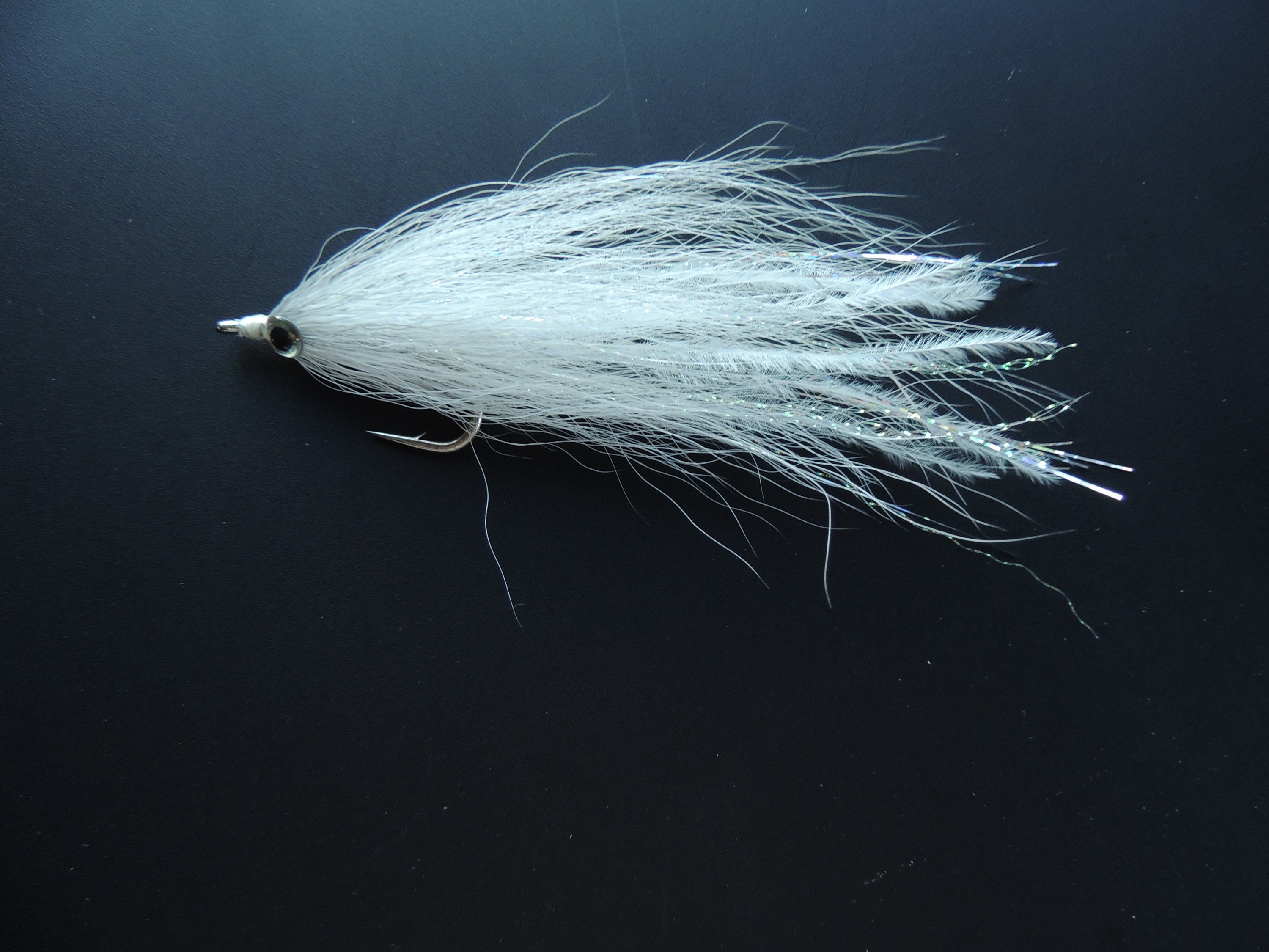 E057 1 Ea Hollow Fly Deceiver Saltwater Fishing Striped Bass Sea Trout ...