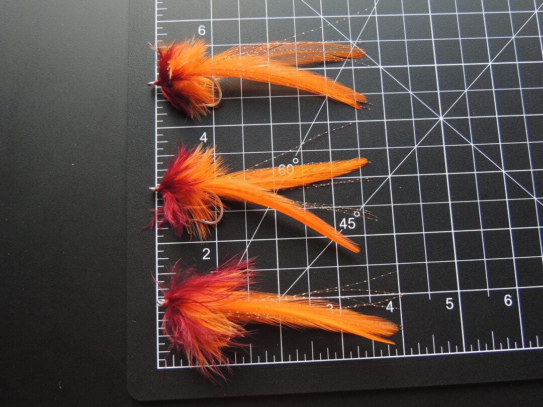 E002 Set of 3 Seaducer Saltwater Fly Fishing Striped Bass Sea Trout ...