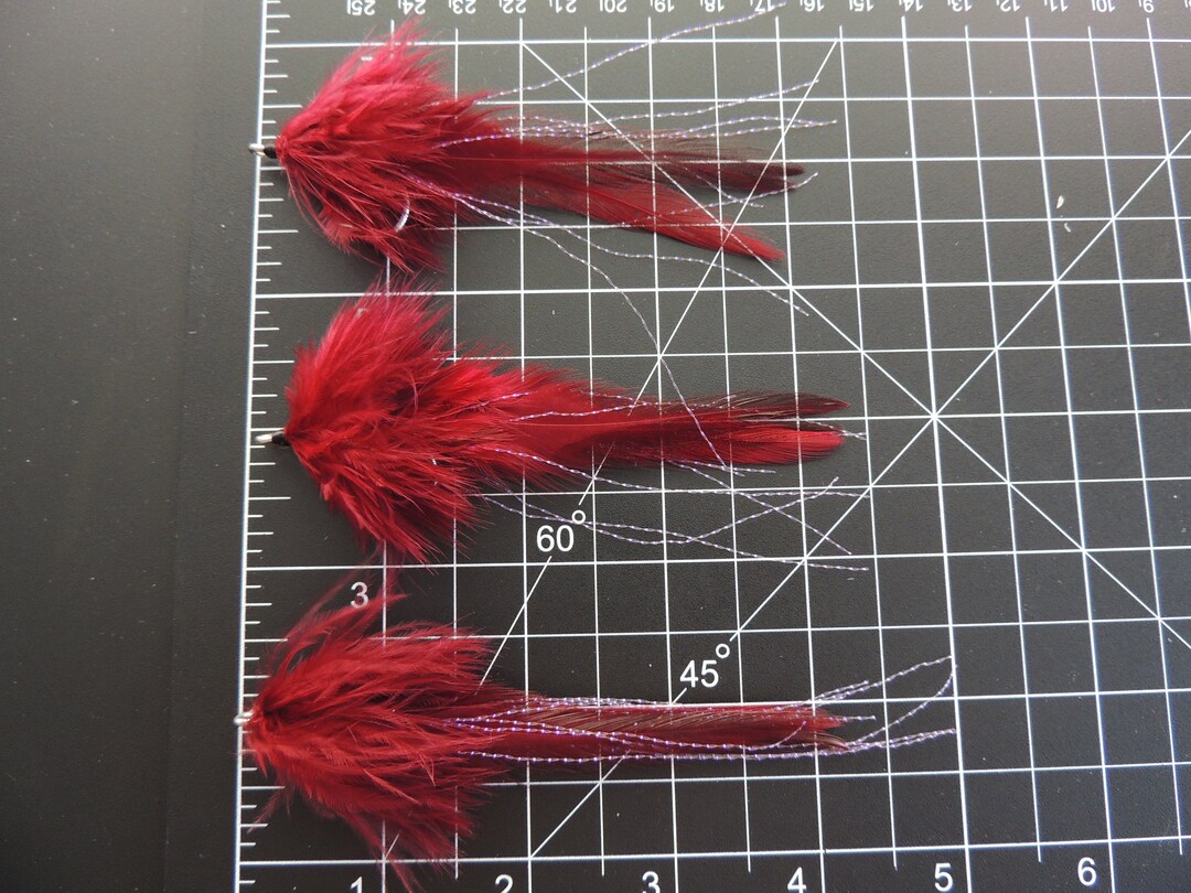 E009 Set of 3 Seaducer Saltwater Fly Fishing Striped Bass Sea Trout ...