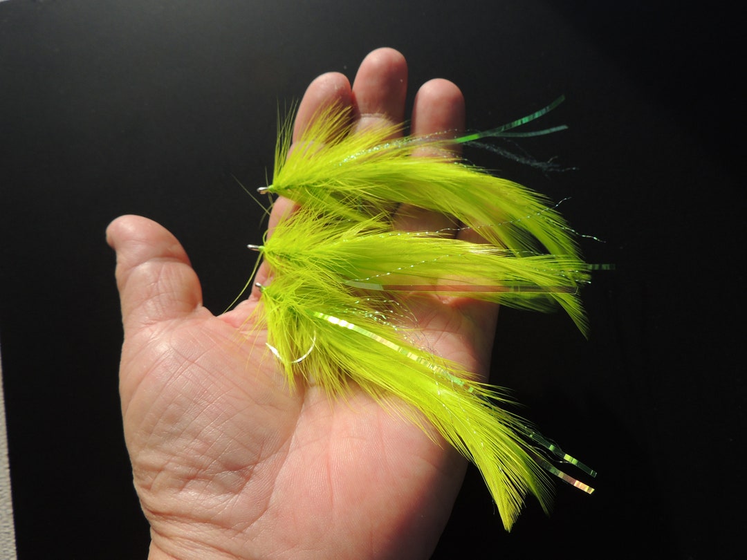 E014 Set of 3 Seaducer Saltwater Fly Fishing Striped Bass Sea Trout ...