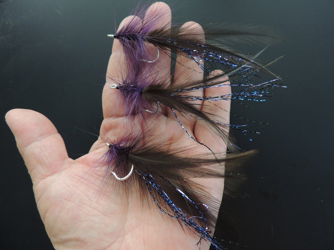 ET060 Set of 3 Seaducer Saltwater Fly Fishing Striped Bass Sea Trout ...