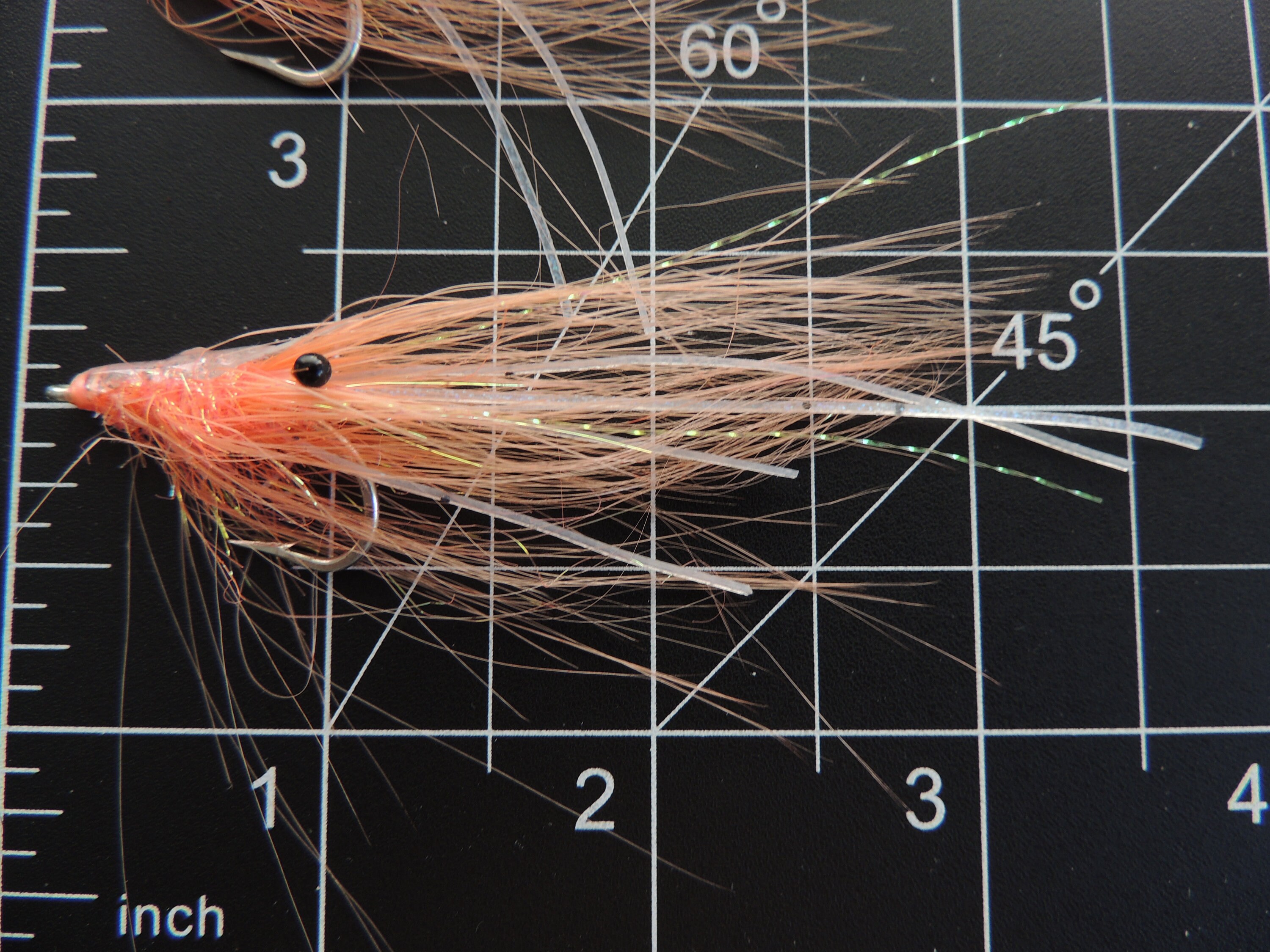 E003 Set of 3 Shrimp Patergriesen Fly Saltwater Fishing Incredible Action Sea Trout Redfish ...