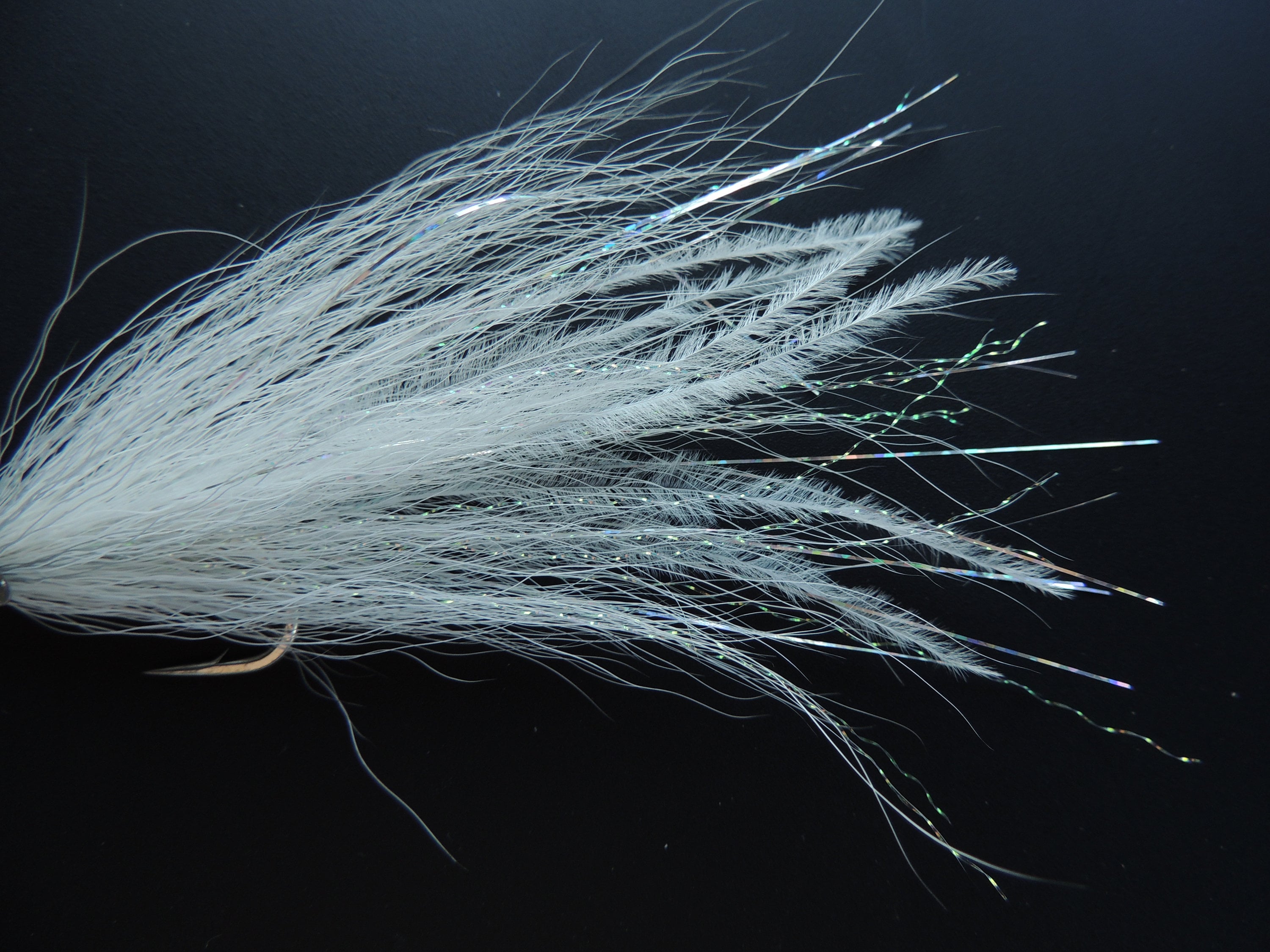E057 1 Ea Hollow Fly Deceiver Saltwater Fishing Striped Bass Sea Trout ...