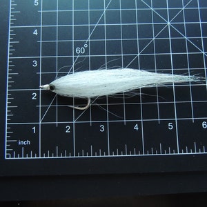 E057 1 Ea Hollow Fly Deceiver Saltwater Fishing Striped Bass Sea Trout ...