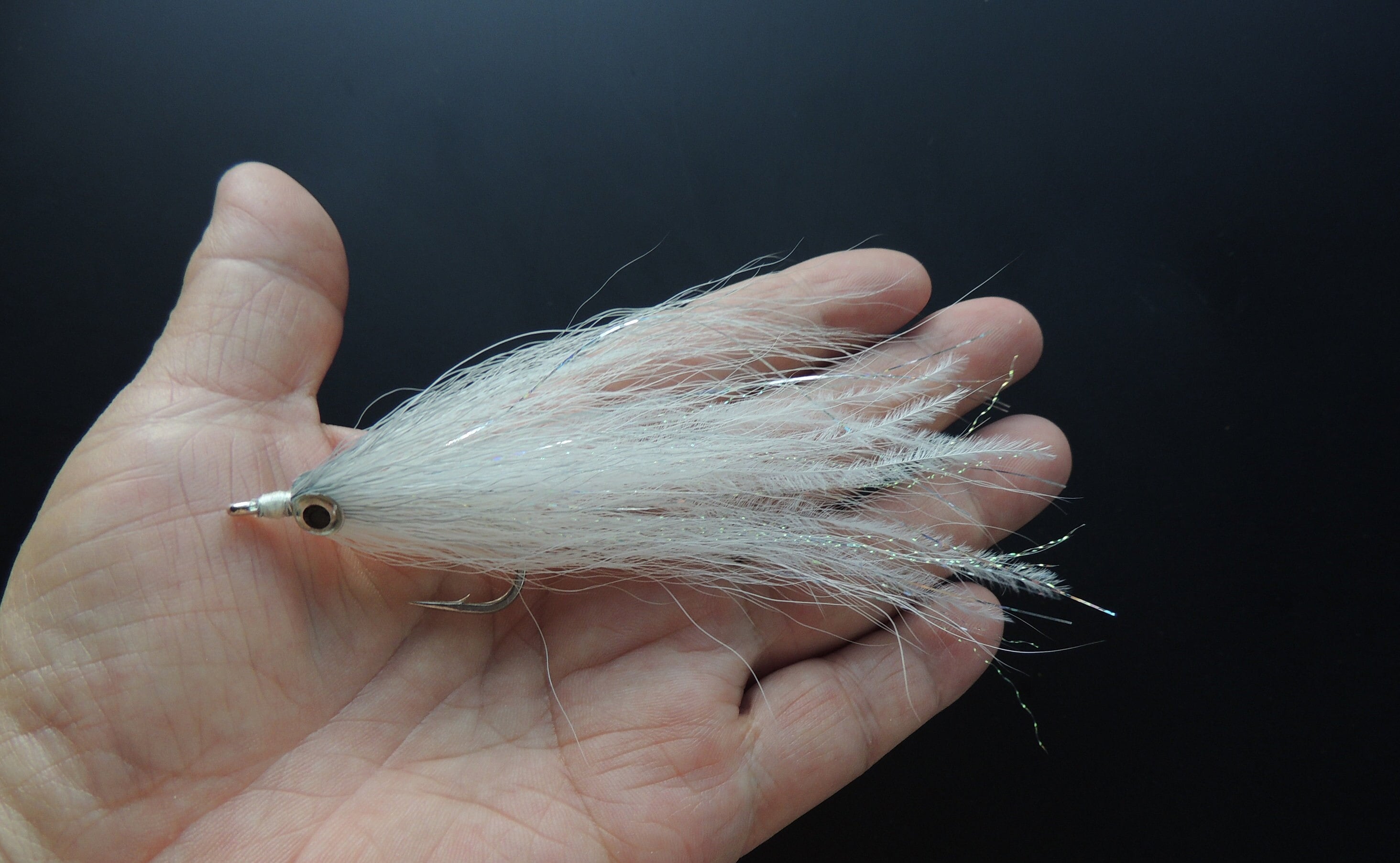 E057 1 Ea Hollow Fly Deceiver Saltwater Fishing Striped Bass Sea Trout ...