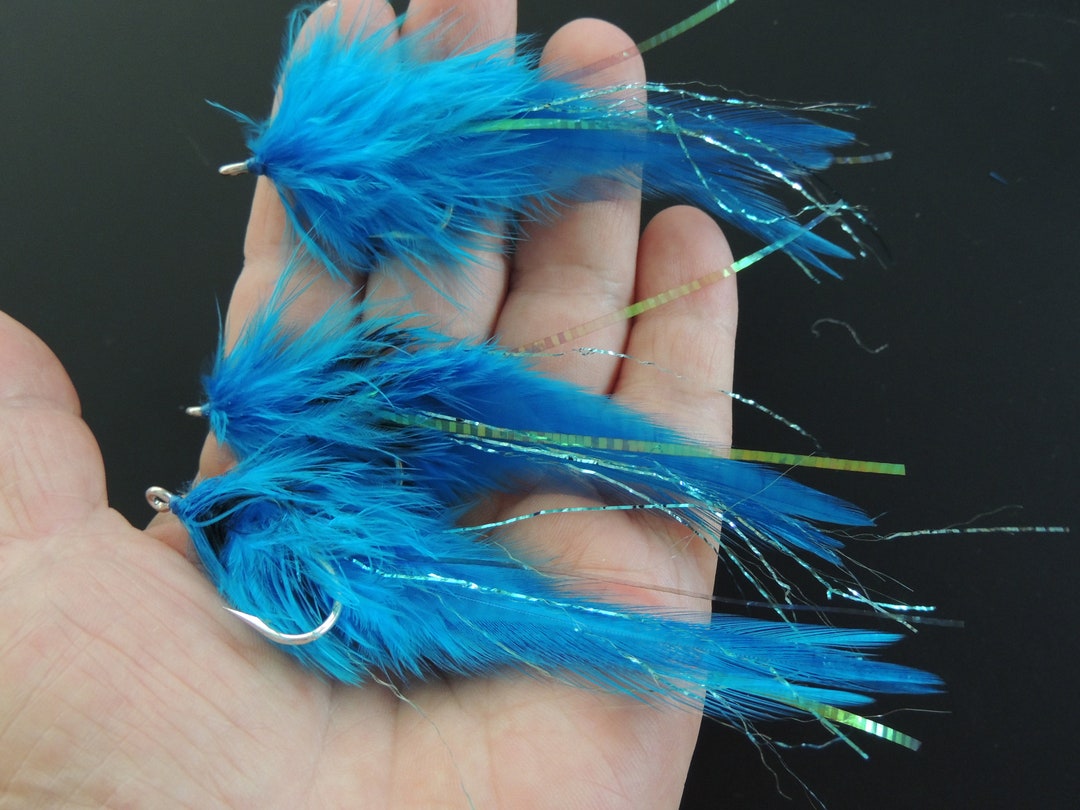 ET069 Set of 3 Seaducer Saltwater Fly Fishing Striped Bass Sea Trout ...