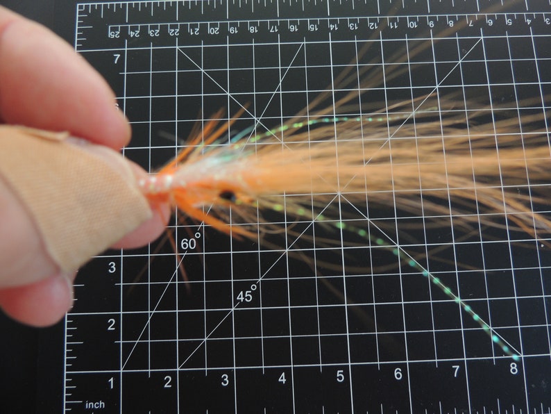 E029 1 Each Shrimp Patergriesen Fly Saltwater Fishing Incredible Action ...