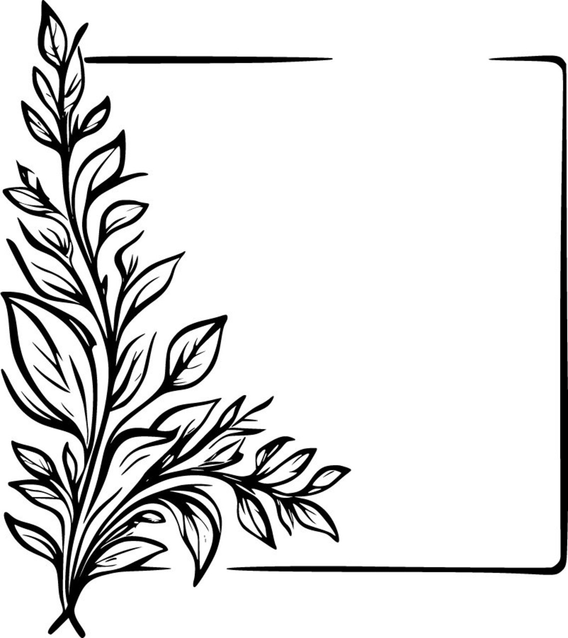 45 Frame Designs - SVG & PNG - Etsy