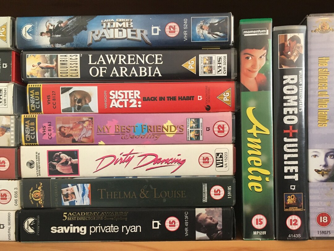 The Ultimate VHS Movie Classic Vintage Collectable Films Videos - Etsy