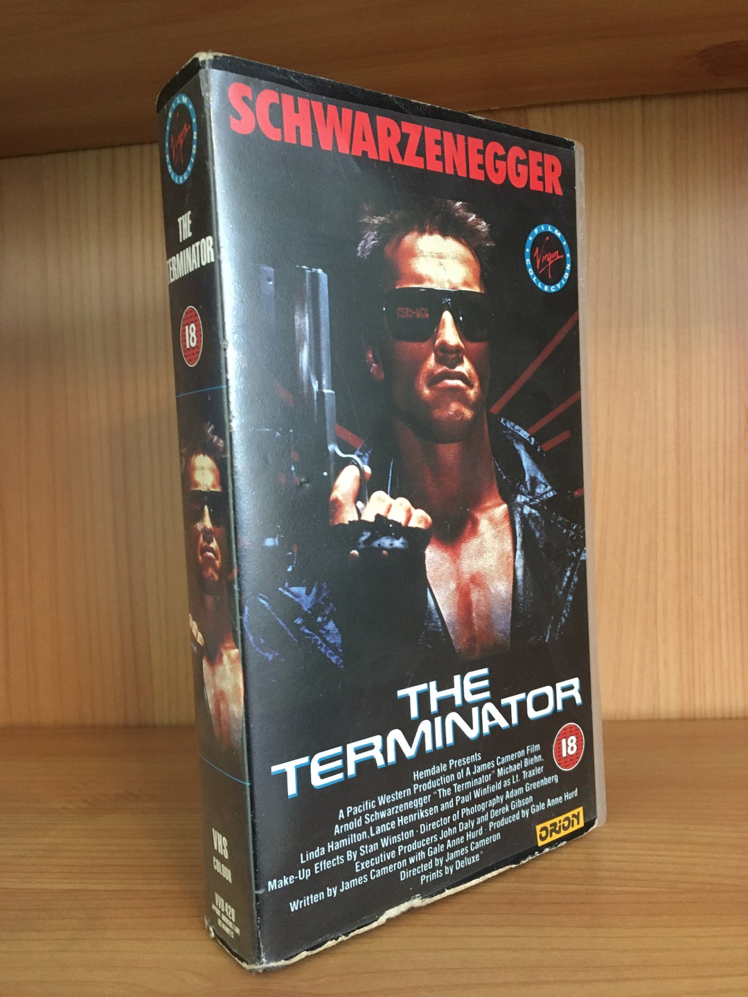 Terminator VHS Vintage Classic Collectable Movie Video - Etsy