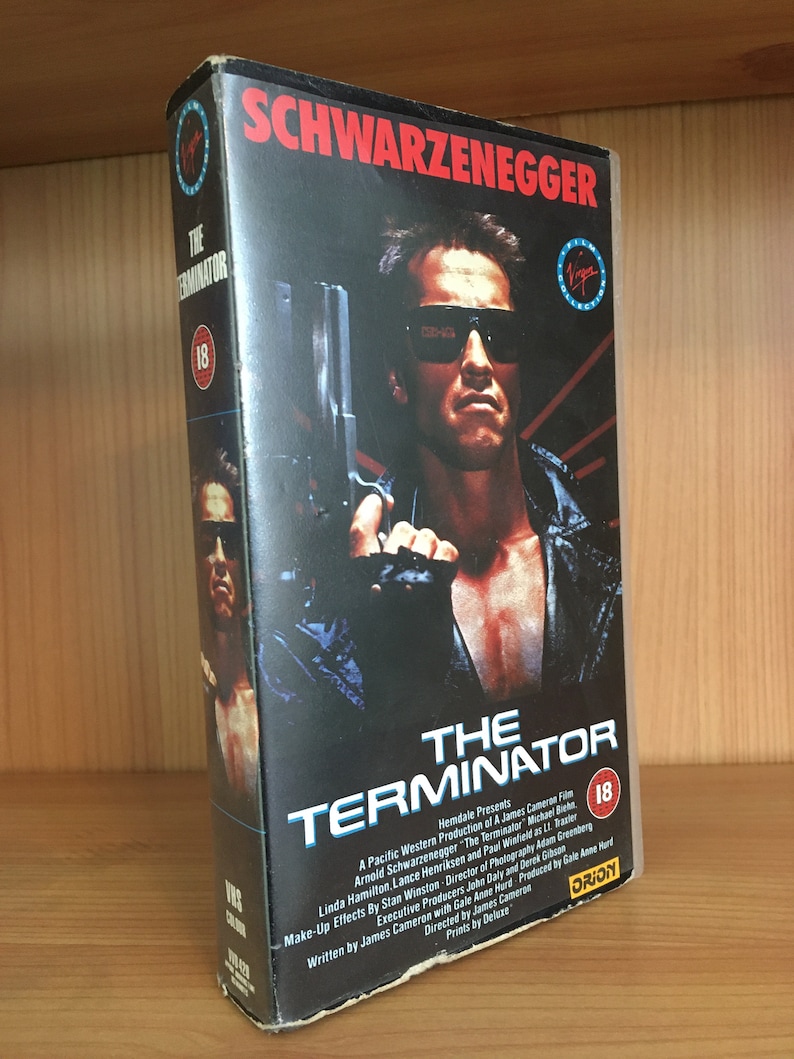 Terminator VHS Vintage Classic Collectable Movie Video - Etsy
