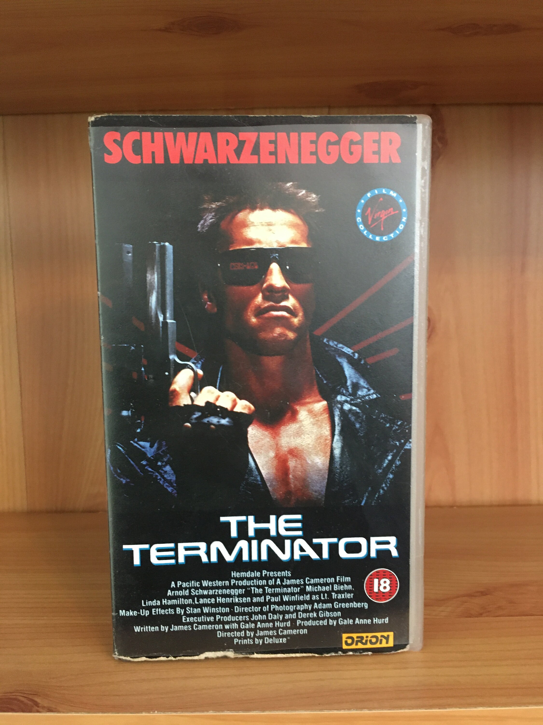 Terminator VHS Vintage Classic Collectable Movie Video - Etsy