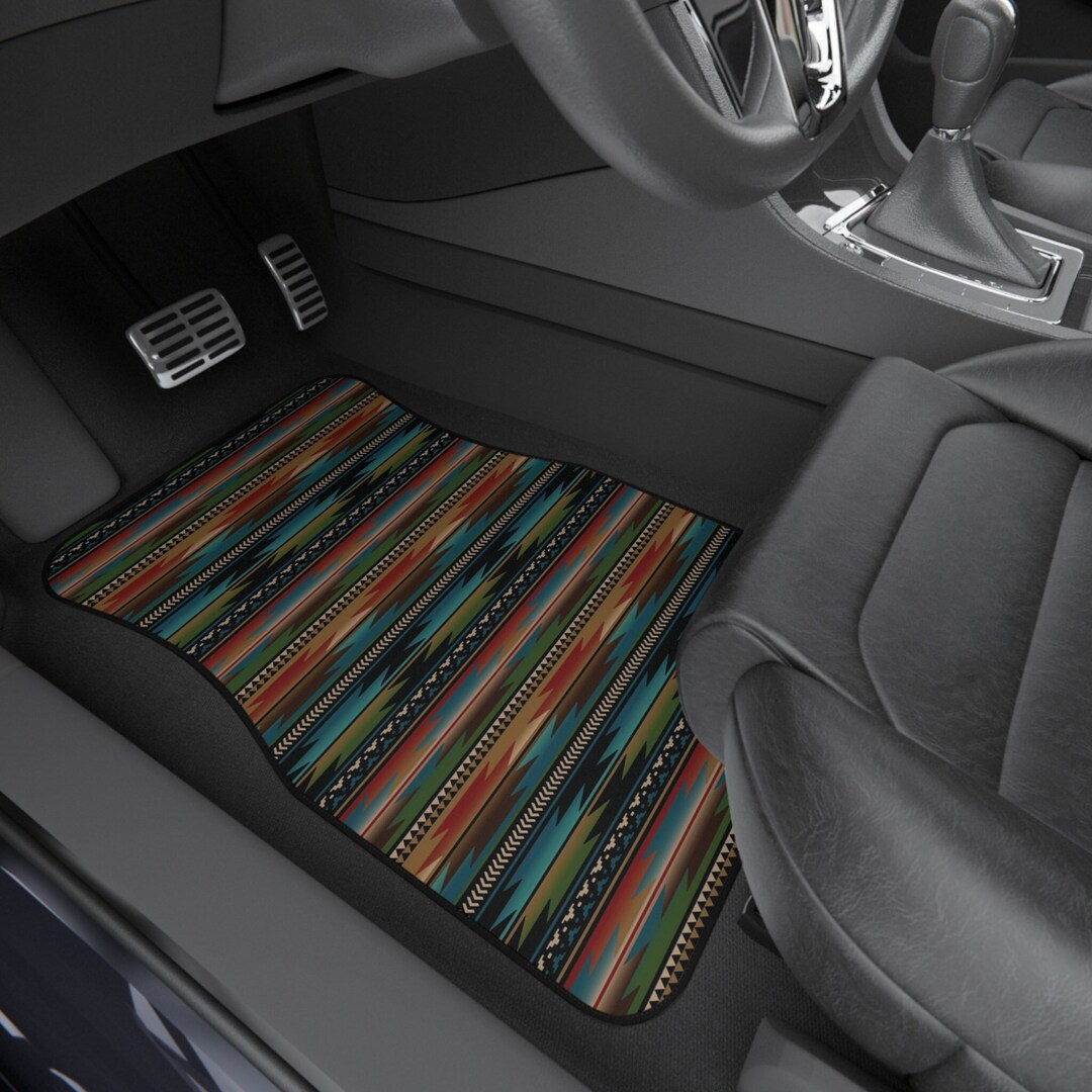 Aztec Native American Mexican Printed Car Floor Mats set of 4 Toyota ...