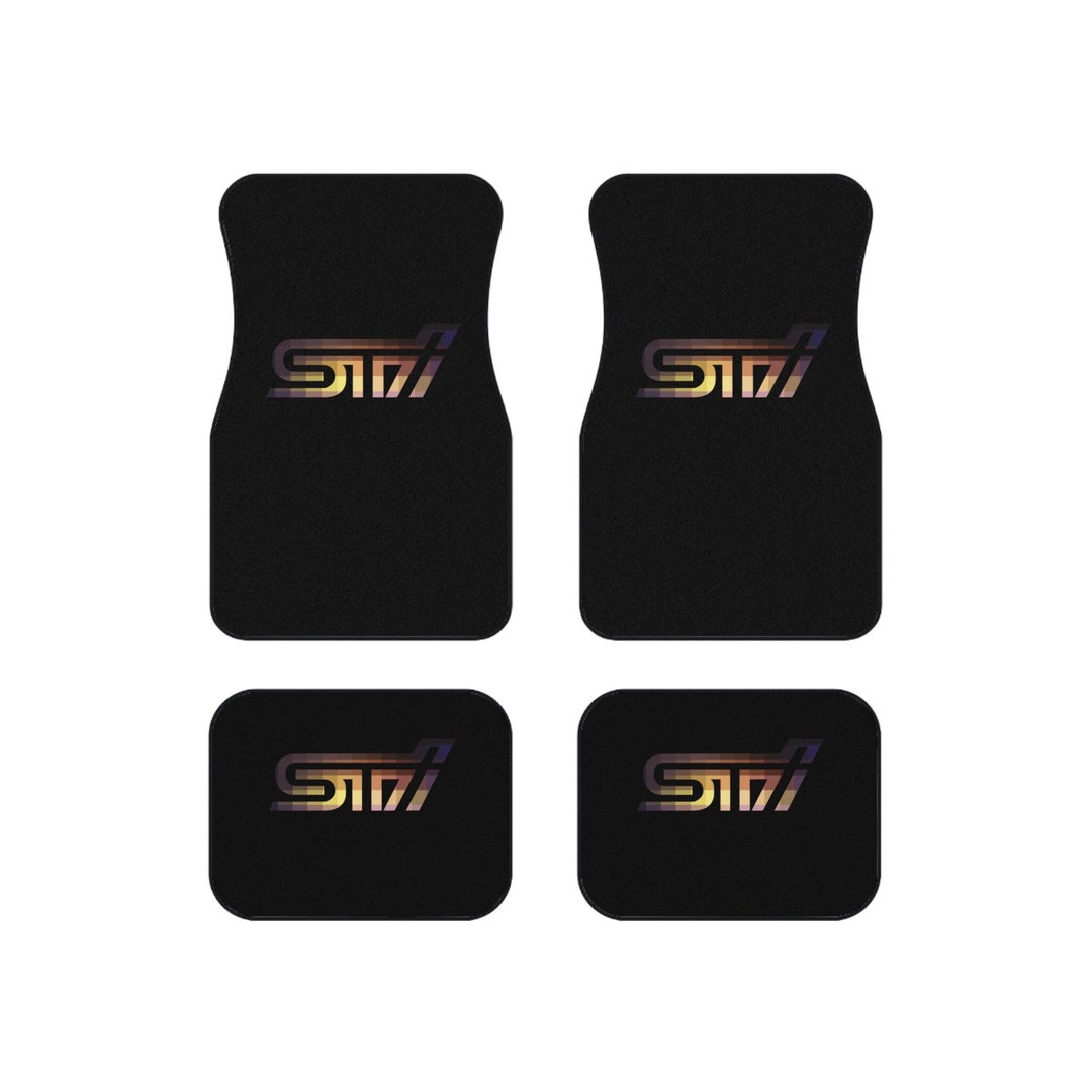 Subaru Full Set Floor Mats Subaru STI Logo Subaru WRX STI Accessories ...