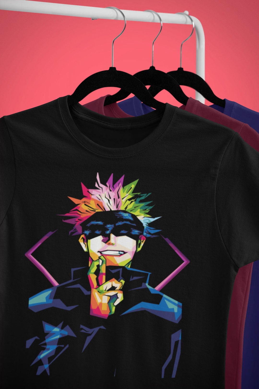 JJK Unisex T-shirt JJK Digital Anime Fan Art Fully Customizable Unisex ...