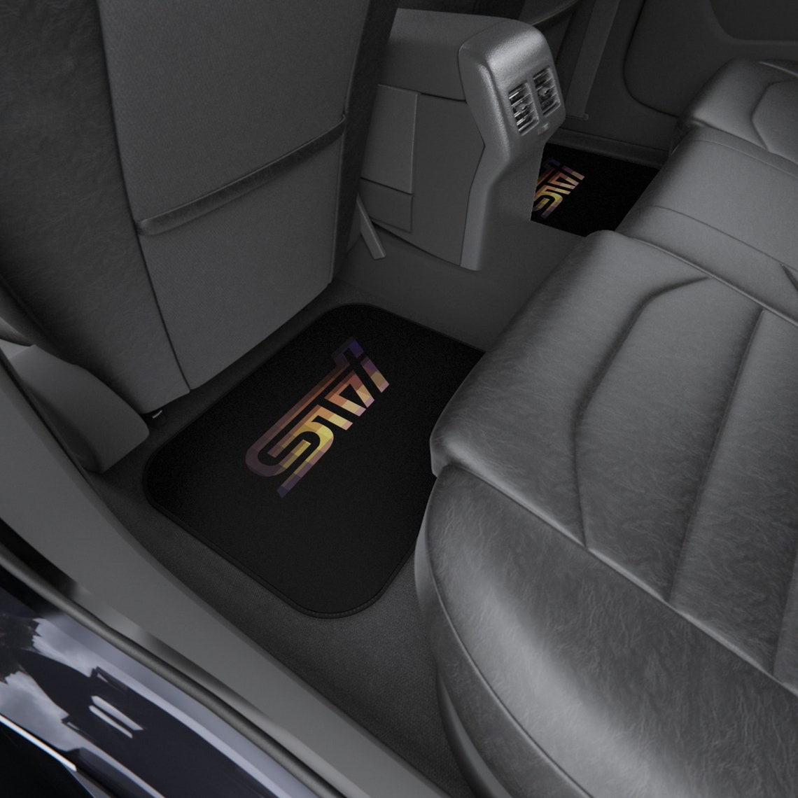 Subaru Full Set Floor Mats Subaru STI Logo Subaru WRX STI Accessories ...