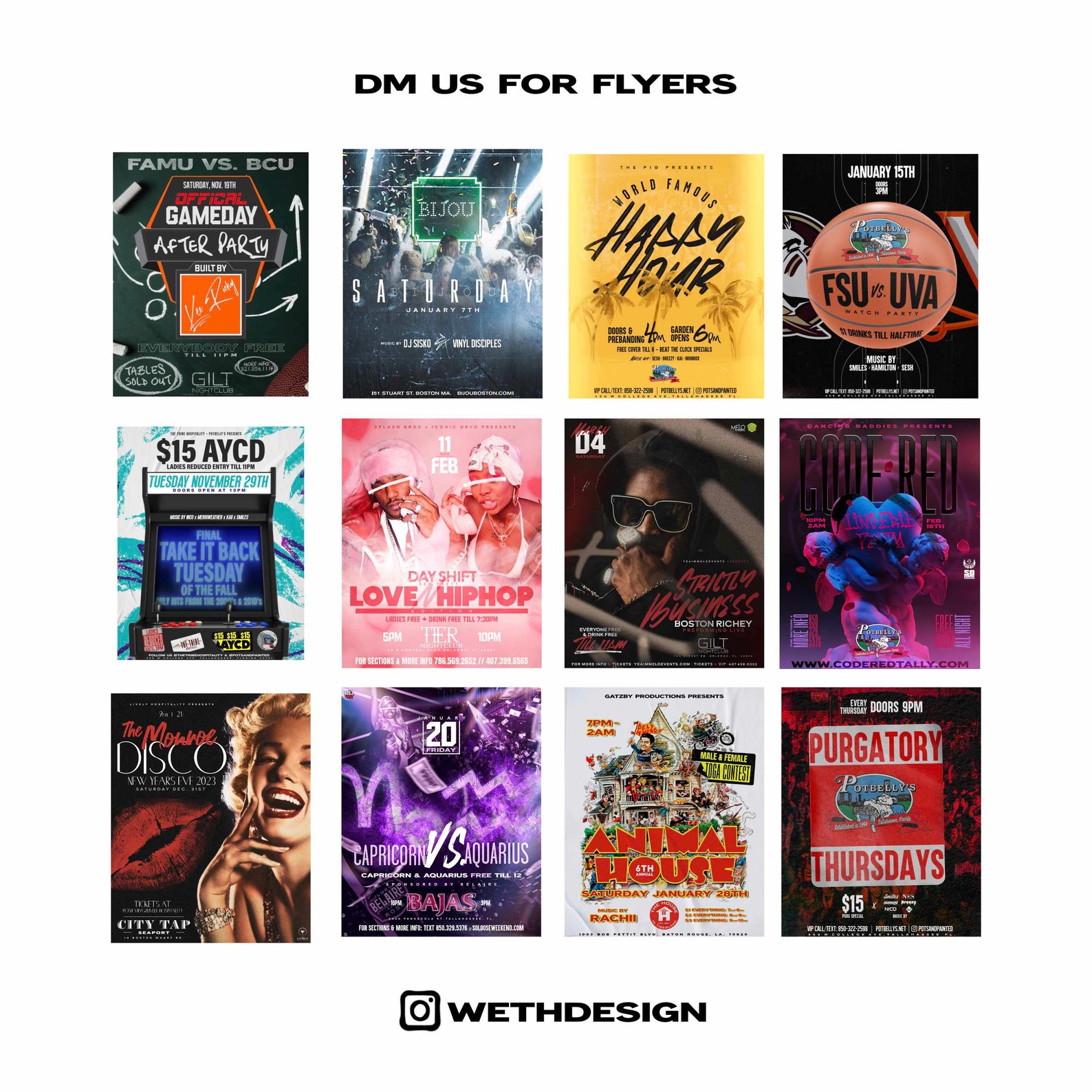 Fully Custom Event Flyers - Etsy