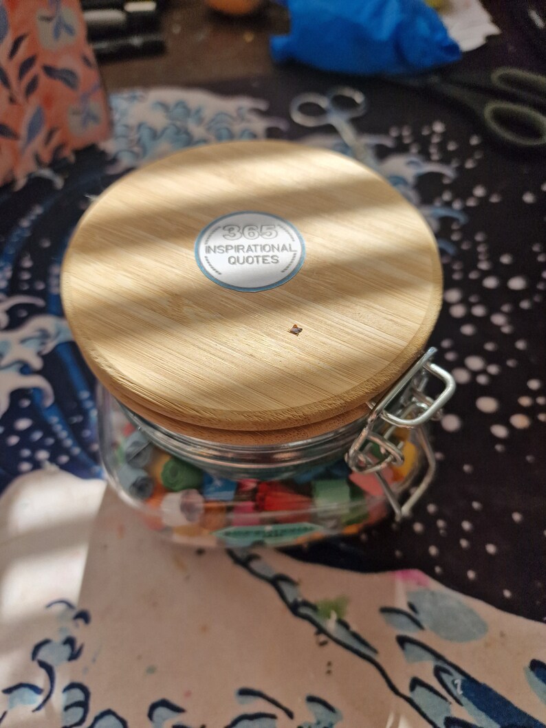 365 Inspirational Quotes in a Jar - Etsy