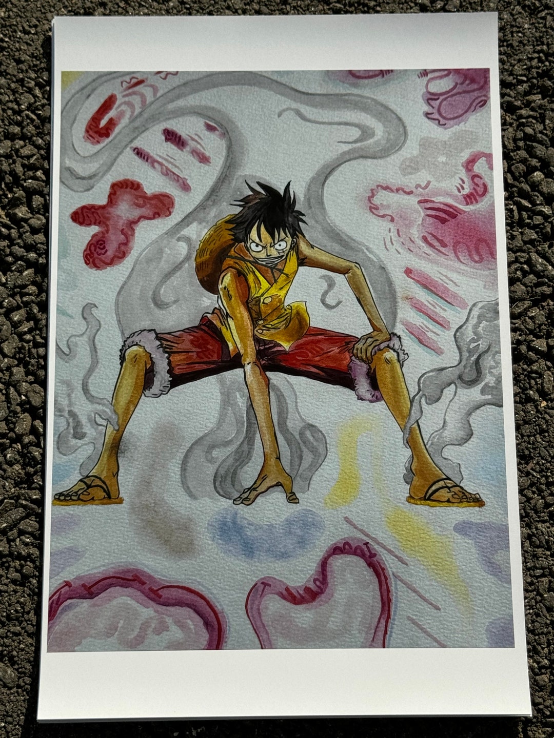 Luffy PRINT 11x17in. - Etsy