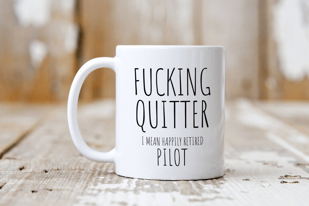 Funny Retired Pilot Gift, Retirement Gift for A Pilot, Appreciation ...