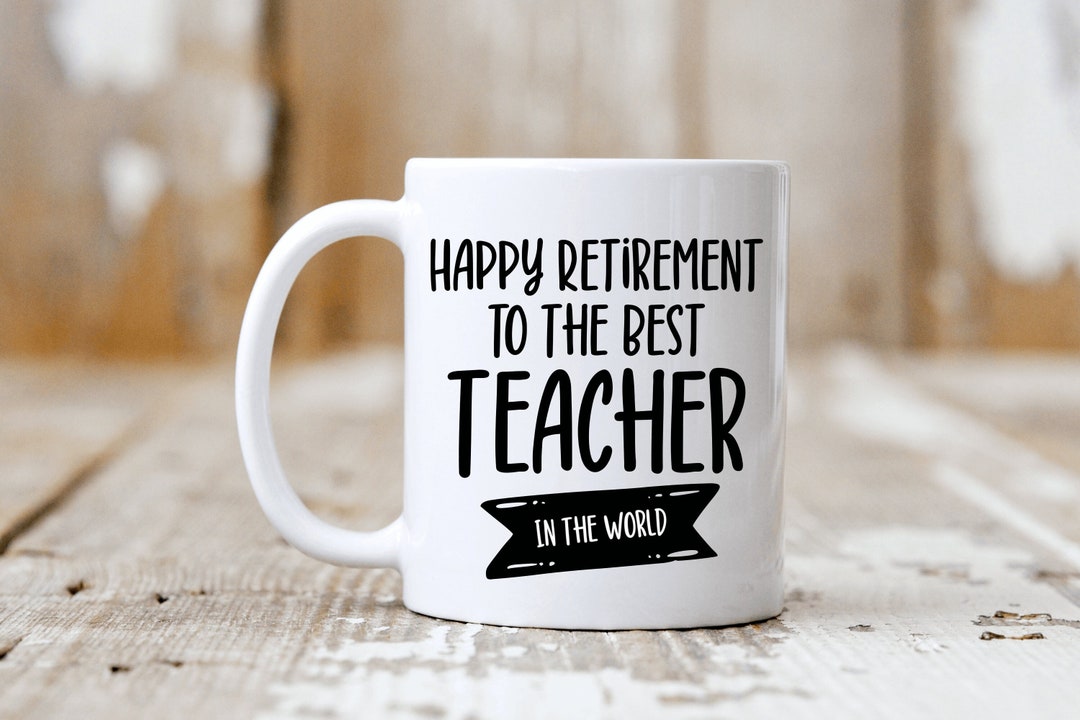 Teacher Retirement Gift, Retired Teacher Gifts, Retirement Gift Idea ...