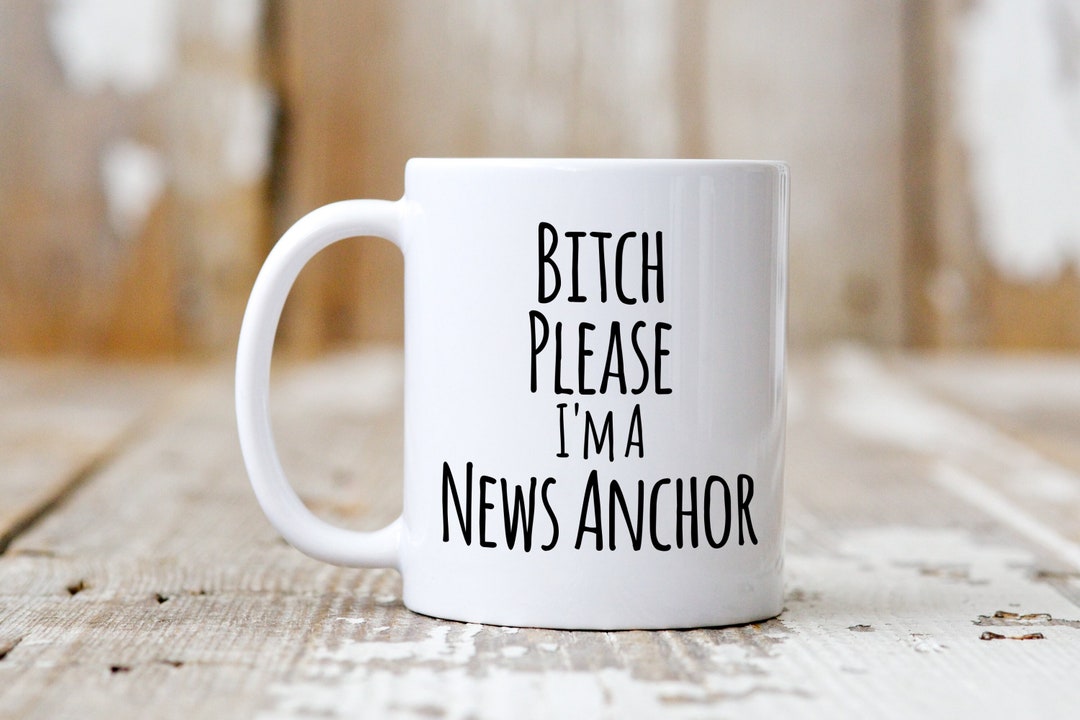 News Anchor Gift, News Anchor Coffee Mug, Appreciation Gift Idea, Funny ...