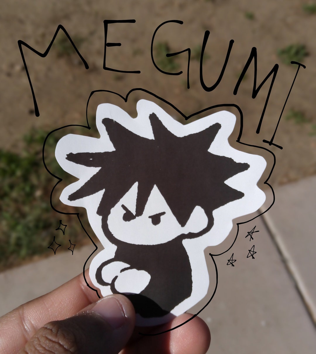 Megumi Sticker - Etsy