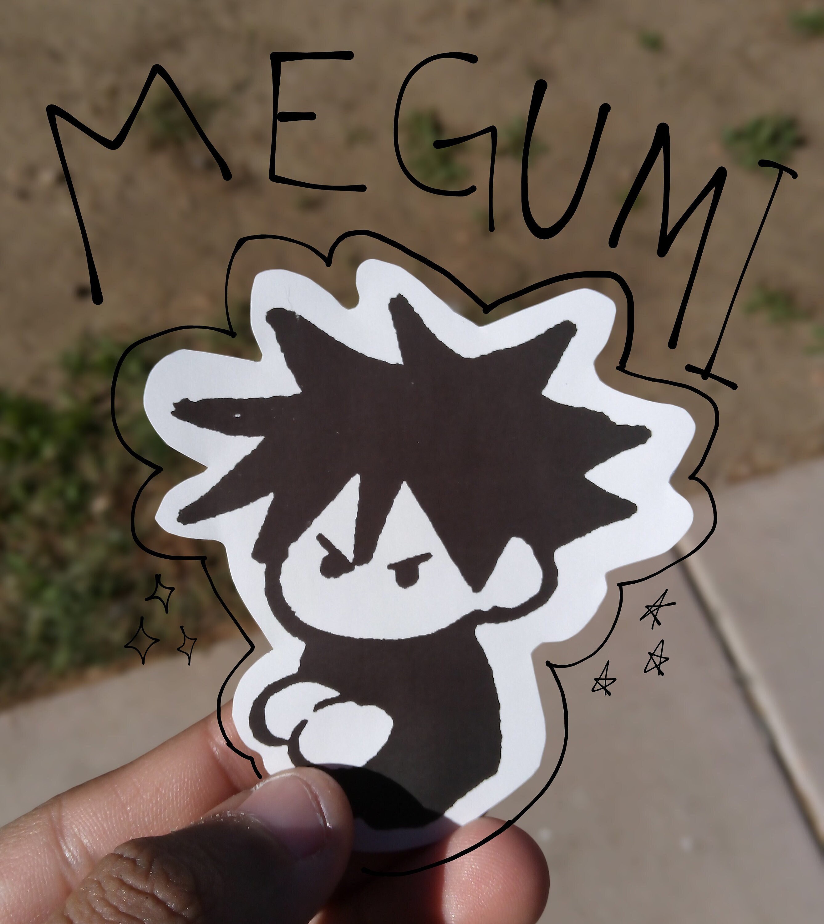 Megumi Sticker - Etsy
