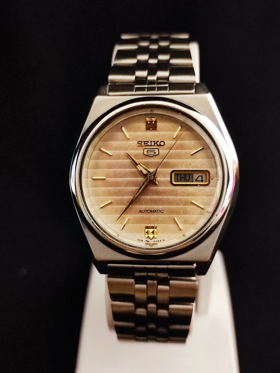 80s vintage seiko 5 - Gem
