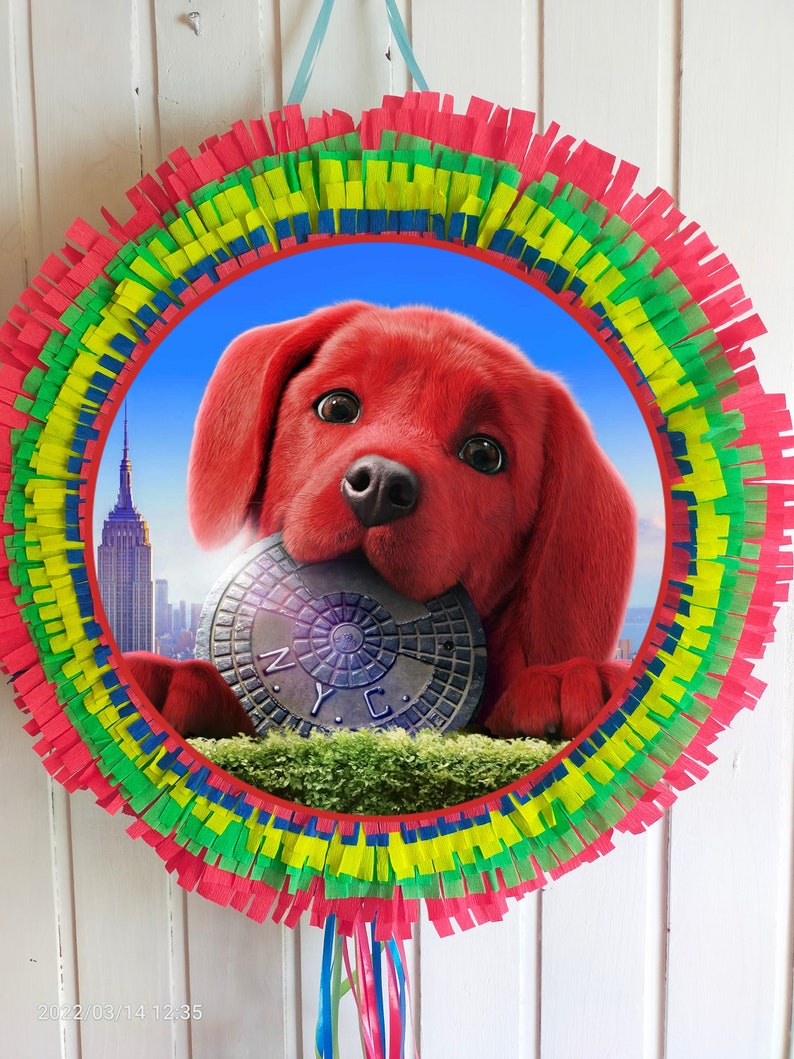 Birthday Pinata Clifford the Big Red Dog Party Supplies Pinata - Etsy