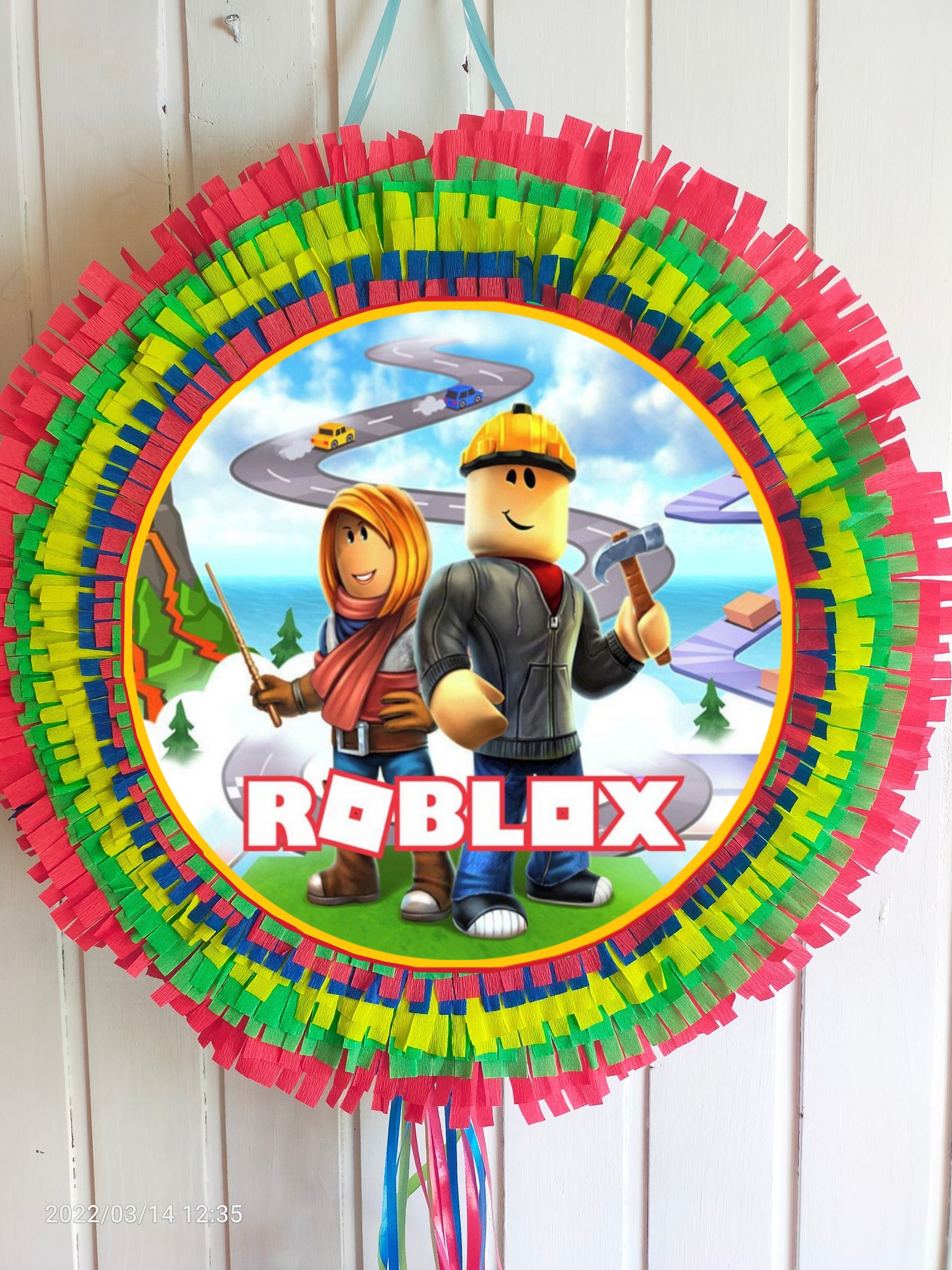 Birthday Pinata Roblox Girls/boys Birthday Party Pinata - Etsy