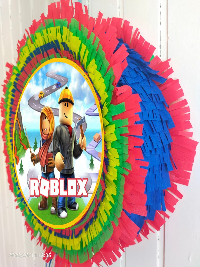 Birthday Pinata Roblox Girls/boys Birthday Party Pinata - Etsy